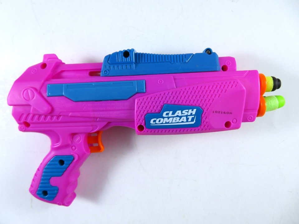 Adventure Force Clash Combat Dart Blaster Set Of 2 With 8 Soft Darts ...