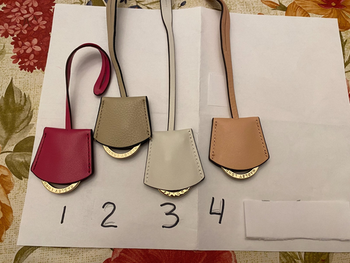 Radley London Scottie Purse Hang Tags Gold Tone Key Ring Diff Straps ...