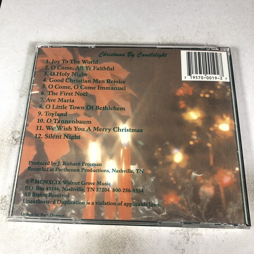 CHRISTMAS BY CANDLELIGHT - INSTRUMENTAL HOLIDAY FAVORITES - CD | eBay