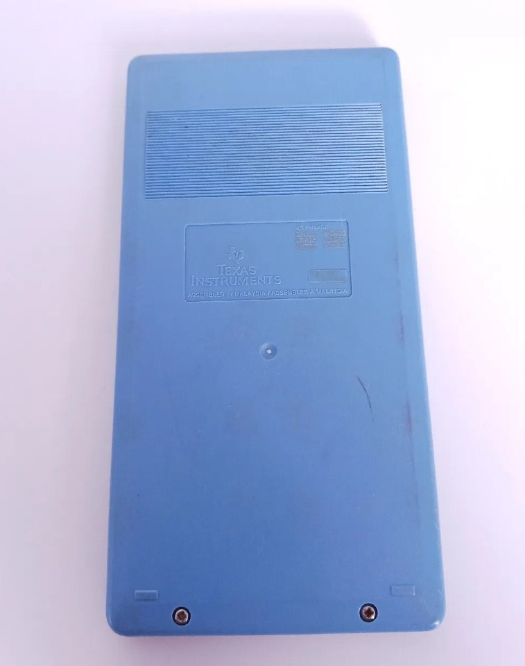 Texas Instruments Math Explorer Calculator Solar Powered Tested-Works ...