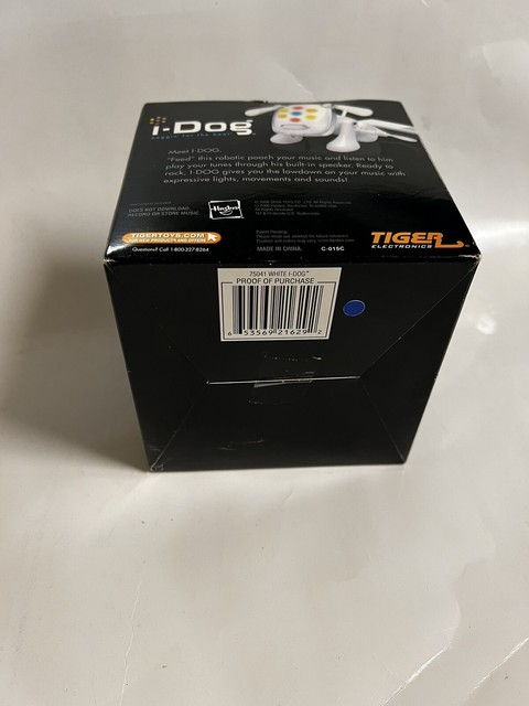 I-dog Hasbro I-dog Idog Speaker Robotic Dog Musical White for sale ...