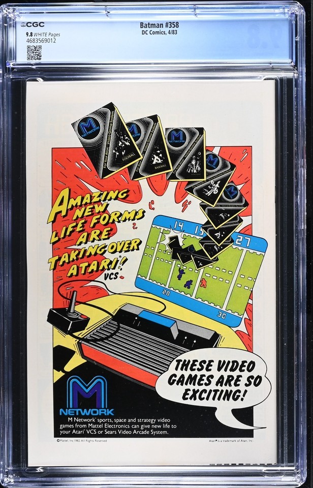 Batman #358 CGC 9.8 WP NM/MT DC Comics 1983 1st Killer Croc cover v1 | eBay