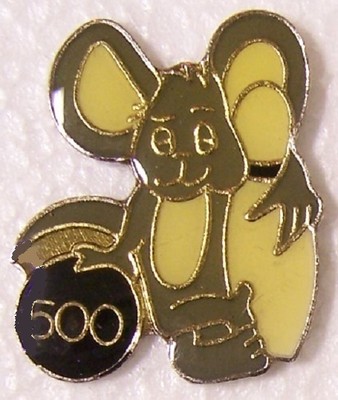 Hat Pin Animal Mouse Bowling NEW Lapel Pin Push Pin | eBay