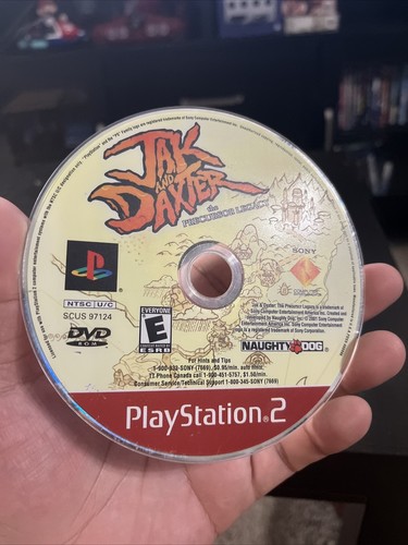 Jak and Daxter the Precursor Legacy PS2 PlayStation 2 Disc Only Pre ...