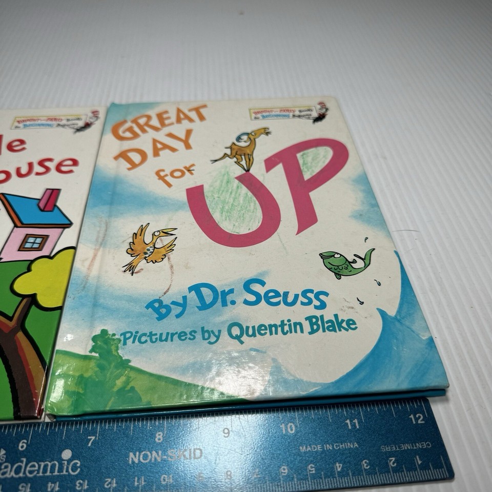 Vintage 1974 Great Day For Up Book Dr Seuss Hardcover & People House | eBay