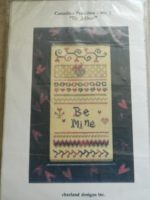 Charland Designs Canadian Primitive No 1 "Be Mine" Sampler Kit | eBay