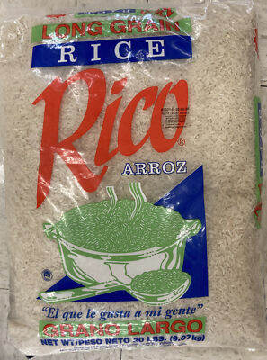 Arroz Rico Long Grain Rice Rico 20 lbs Grano Largo | eBay