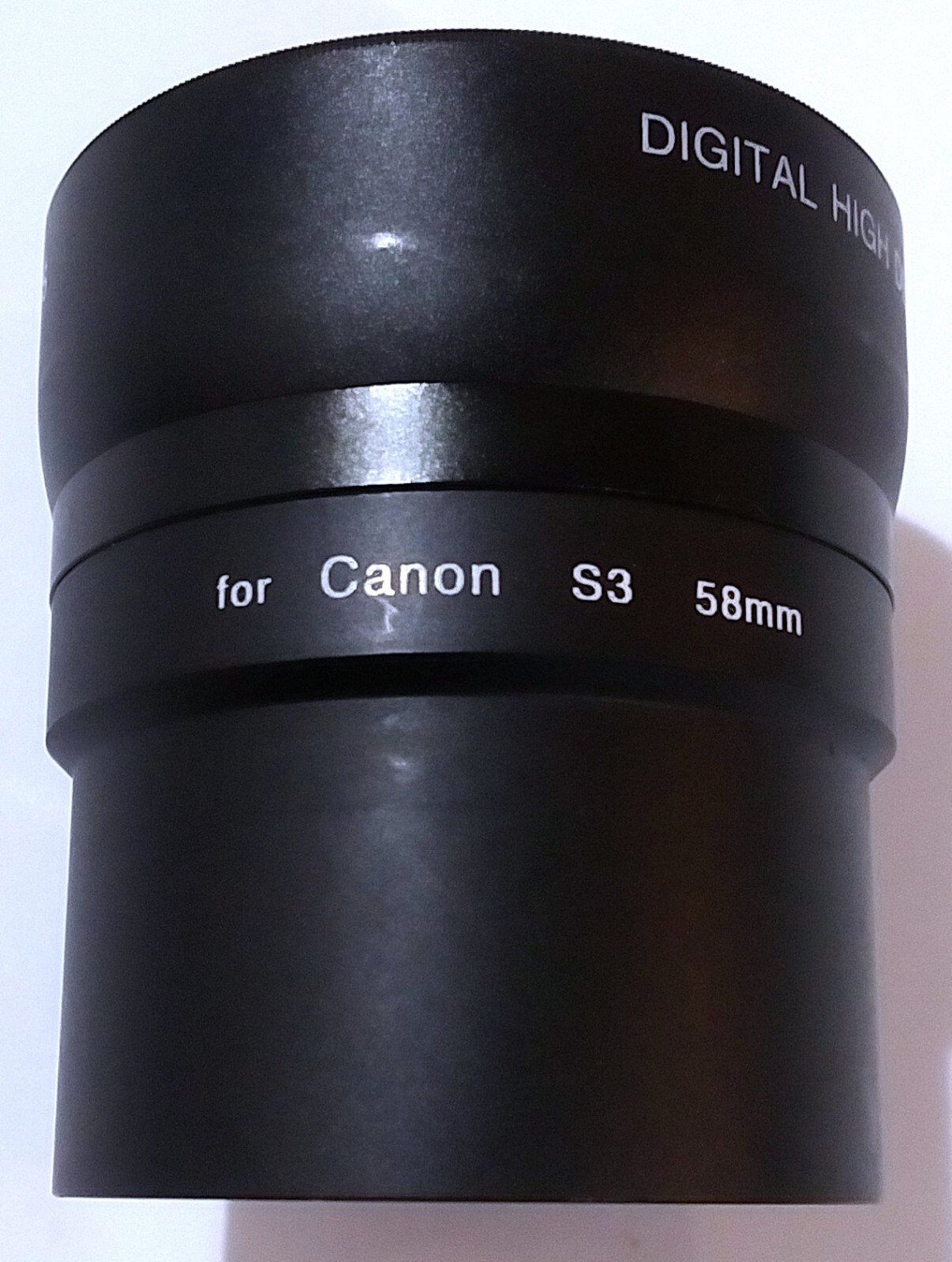 0.45X Wide Angle Lens with Macro Japan Optics for Canon S3 58MM | High ...