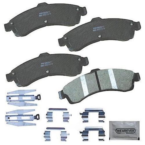 CARQUEST Professional Platinum Semi-Metallic Front Disc Brake Pad Set ...