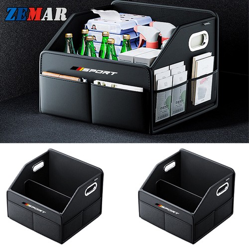 1PC Car Trunk Cargo Organizer Collapsible Storage Box For Audi BMW ...