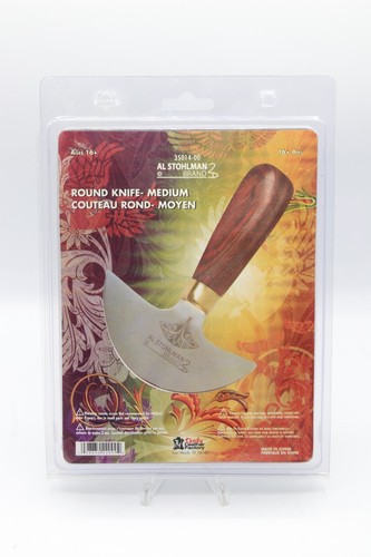 Al Stohlman Brand Round Knife Medium 35014-00 by Tandy Leather Factory ...