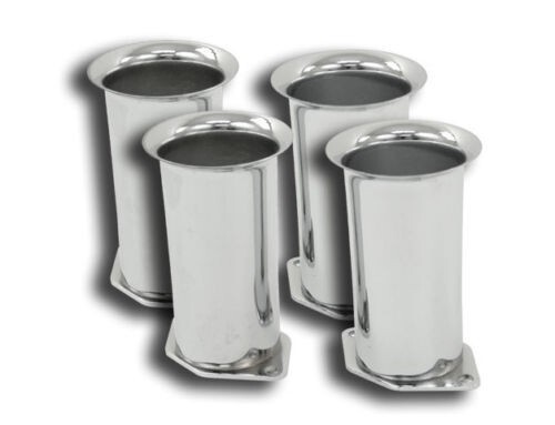 (4) Weber 40-48 IDF velocity stacks 4 in tall Dellorto empi HPMX IDF 40 ...