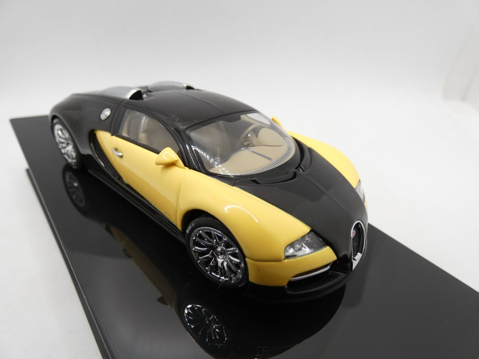 Bugatti EB 16.4 Veyron Show Car Yellow And Black 1/43 Autoart | eBay