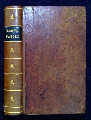 Aesop (translated by Samuel Croxall) AESOP'S FABLES 1825 Hardback Book ...