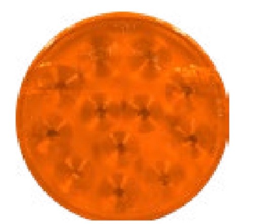 MTLED4000-12A - 4" Round 12 Diode Amber LED Turn Signal / Parking Light ...