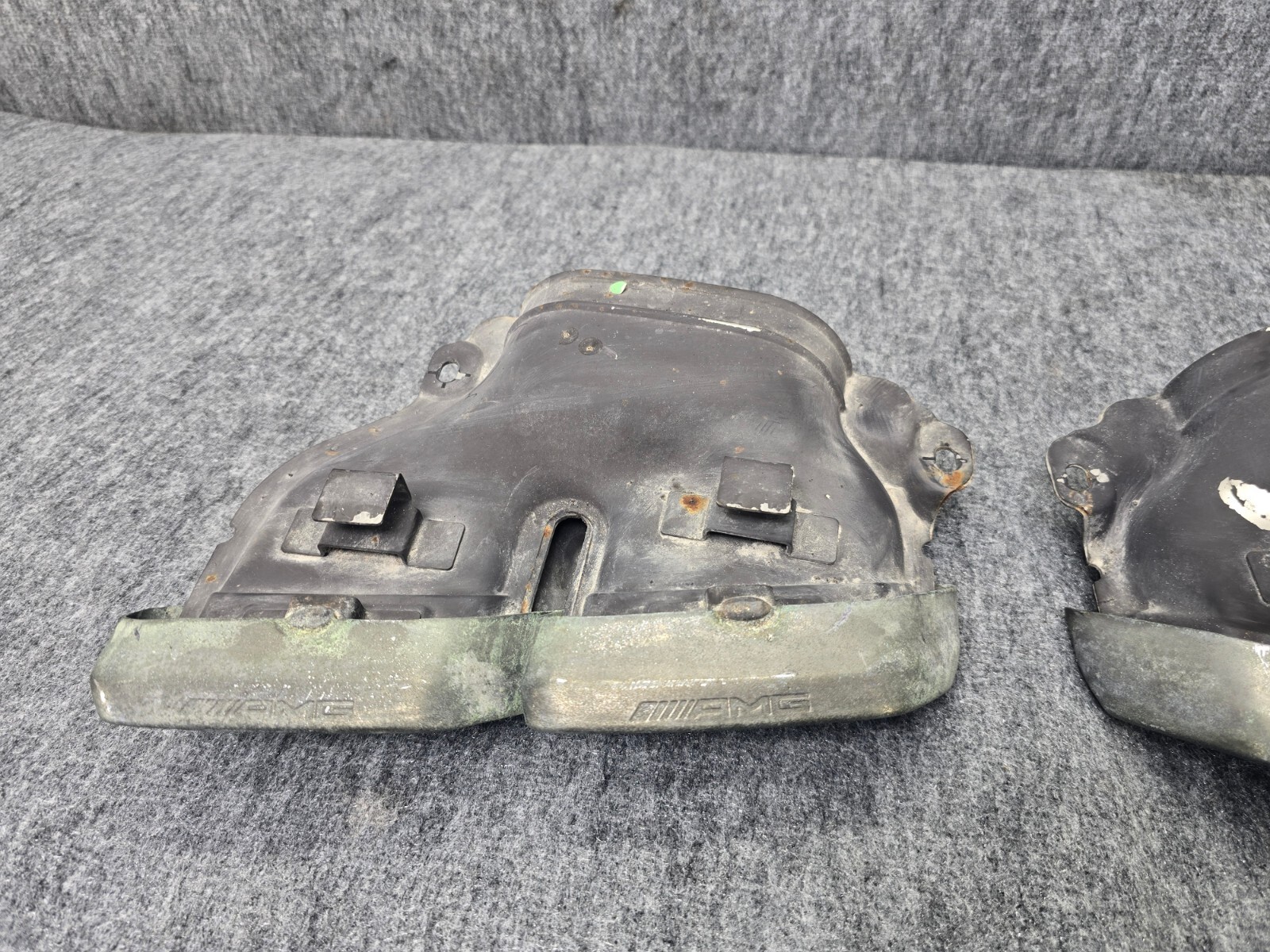 Rear Muffler Exhaust Pipe Tip Set Mercedes R231 W222 S63 Sl63 Amg oem ...