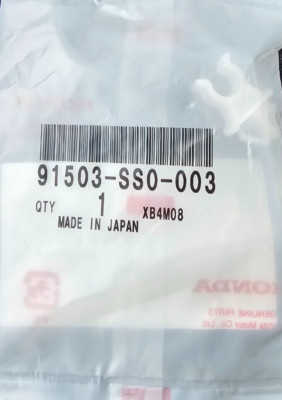 91503-SS0-003 OEM HONDA HOOD ROD HOLDER CLIP RDX S2000 CIVIC ACCORD HRV ...