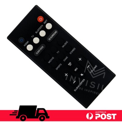 VCQ9140 Remote Control For Yamaha YAS-109 YAS-209 ATS-1090 ATS-2090 ...