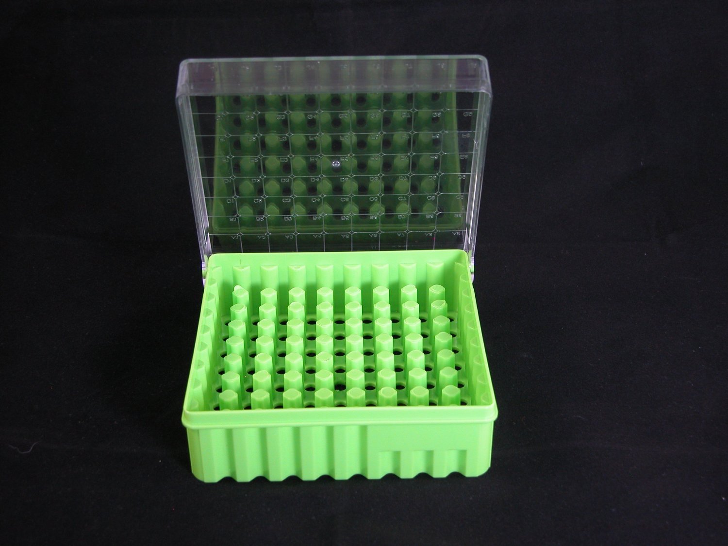 Polycarbonate Hinged CryoBox 133x133x52mm, 9x9 Array with 81-Place ...