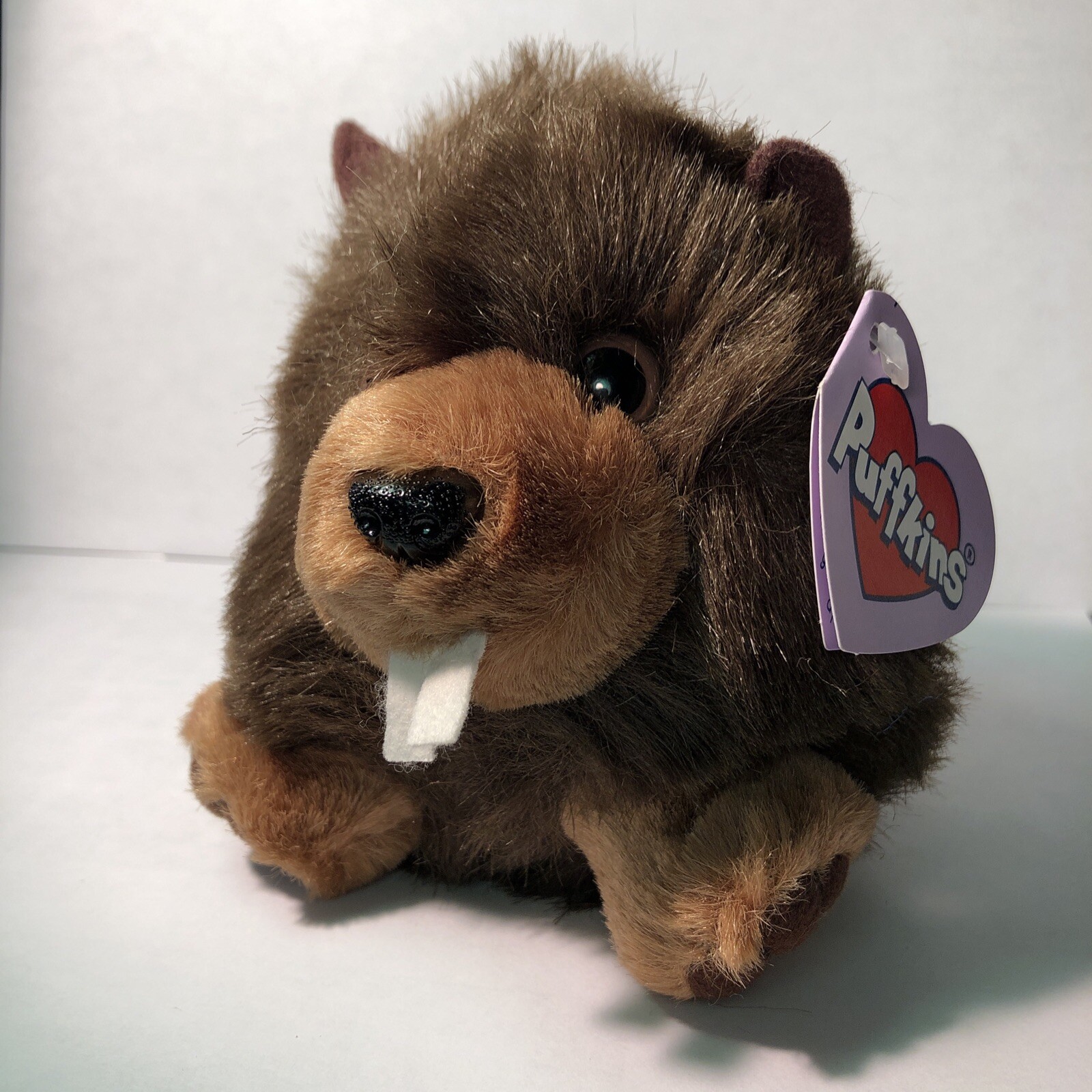NWT Puffkins Chomper Beaver Plush 4" Stuffed Animal Mini | eBay