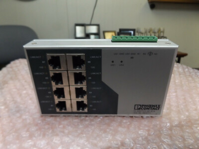 WHOLESALE PHOENIX CONTACT ETHERNET SWITCH SF-8TX 2832771 8-PORT | eBay