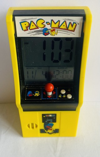 PACMAN Bandai Namco Arcade Gaming Machine Alarm Clock Pac-Man Paladone ...
