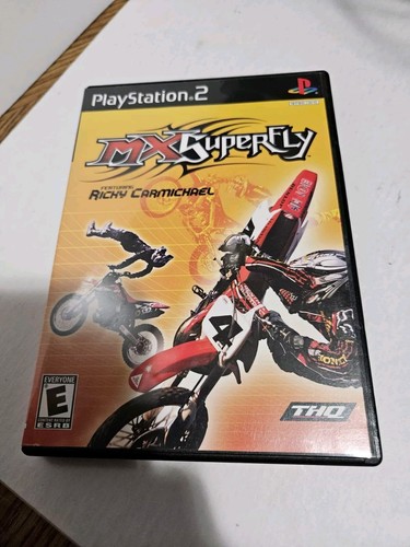 MX Superfly Featuring Ricky Carmichael (Sony PlayStation 2, 2002) PS2 ...