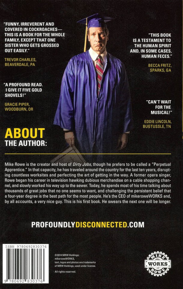 Profoundly Disconnected: A True Confession from Mike Rowe (Hardback ...