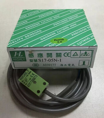 One new HIGHLY S17-05N-1 proximity switch proximity sensor S1705N1 | eBay