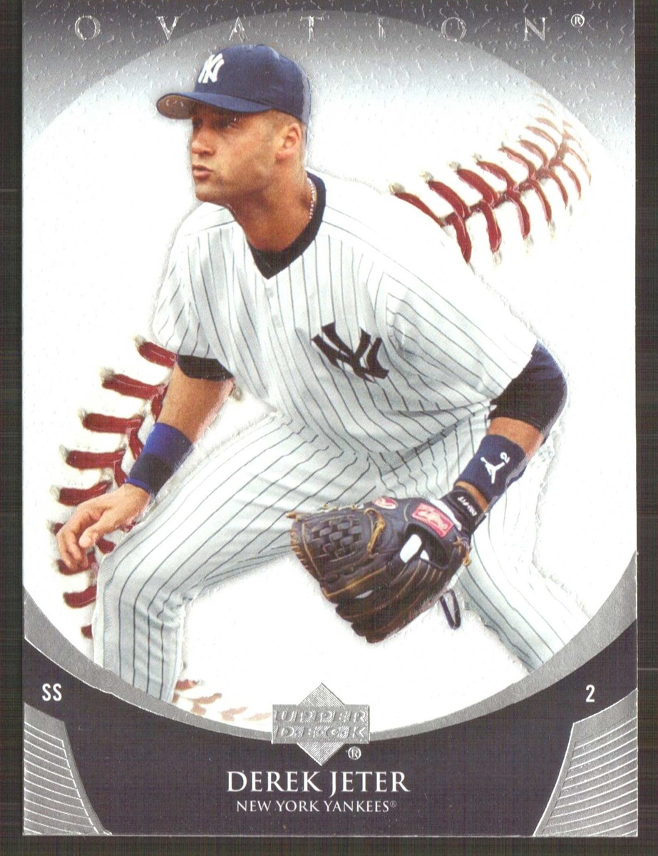 Derek Jeter Ovation Card 2002 Upper Deck Ovation Baseball Box Break,