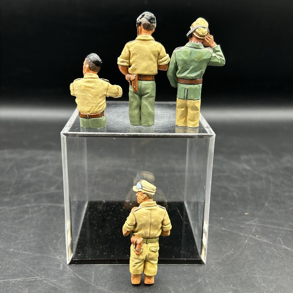 Lot Of 4 King & Country WWII WW2 German Tank Figures | eBay