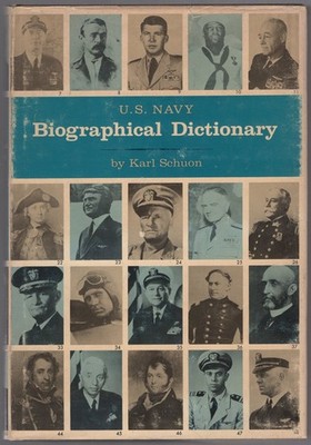 Karl SCHUON / U.S Navy Biographical Dictionary 1st Edition 1964 | eBay