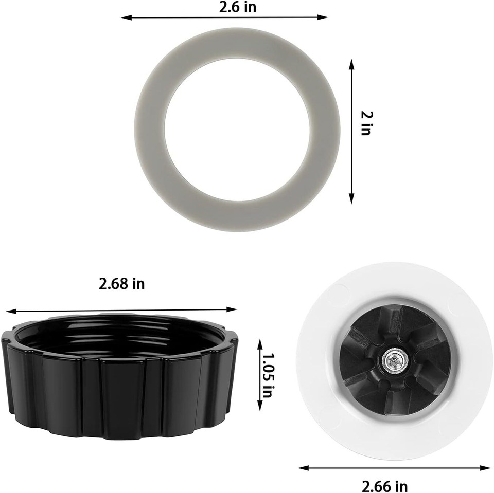 Replacement Parts for Hamilton Beach Blender Blades with Blade Gasket ...