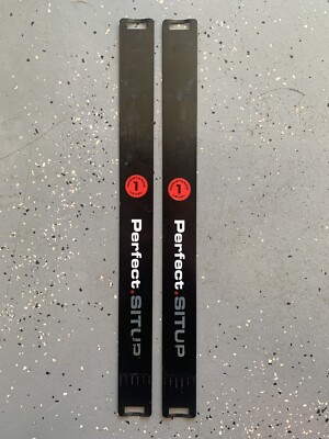 Perfect Fitness The Perfect Sit-Up Total Abdominal Metal Leg Bands ...