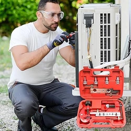 3-19mm Tube Cutter Kit Copper Brake Fuel Pipe Repair Double Flaring ...