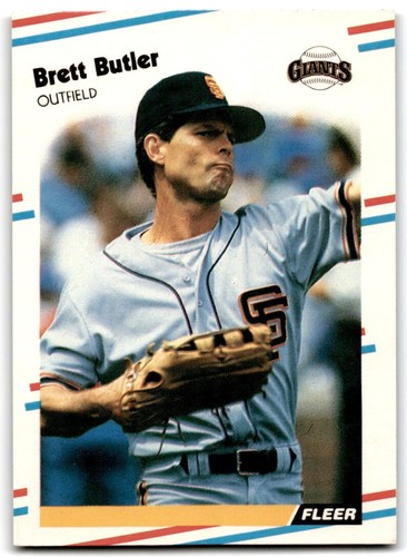 1988 Fleer Update Brett Butler San Francisco Giants #U-128 | eBay