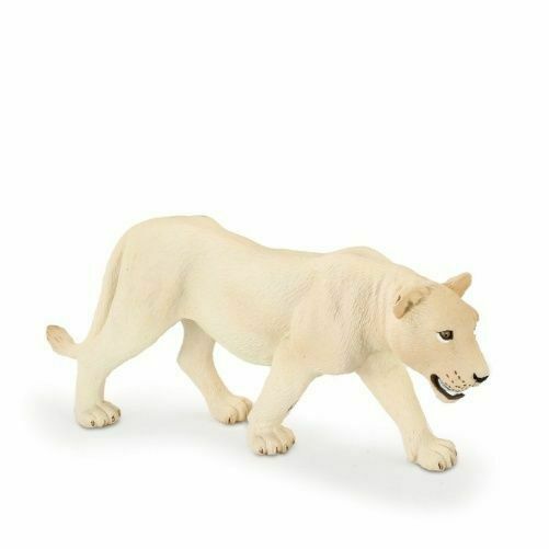 Mojo White Lioness Animal Figure 387207 Educational Learning Toys for ...