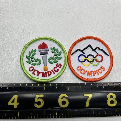 2” Size 2 Patches OLYMPIC THEME Patch Lot Of 2 Variations T041 | eBay