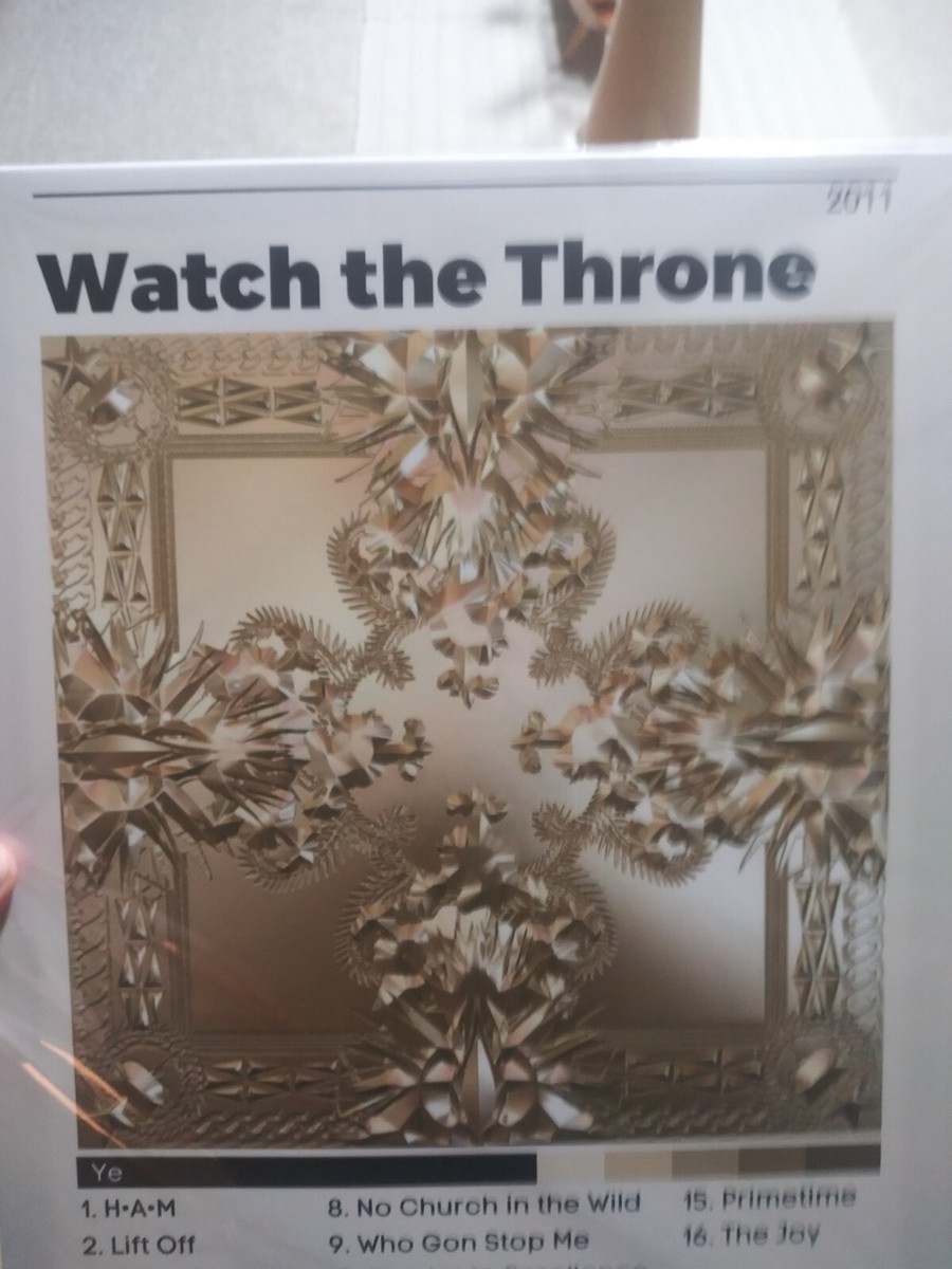 Watch The Throne Deluxe Album Cover