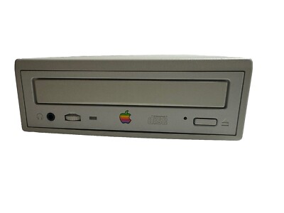 Apple CD 600e ROM Drive VINTAGE UNTESTED Apple External SCSI CD-ROM ...