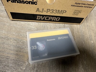 Panasonic AJ-P33MP DVCPRO Digital Video Cassette Tape Brand NEW | eBay