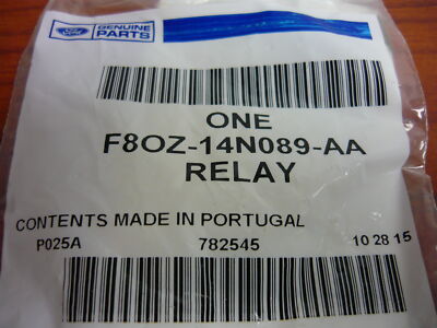 FORD OEM 98-23 Crown Victoria Electrical Fuse Relay-Relay F8OZ14N089AA ...