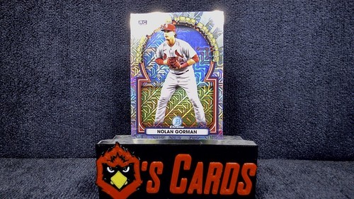2023 Bowman Mega | Nolan Gorman | Cardinals | Mojo | RoY Favorites ...