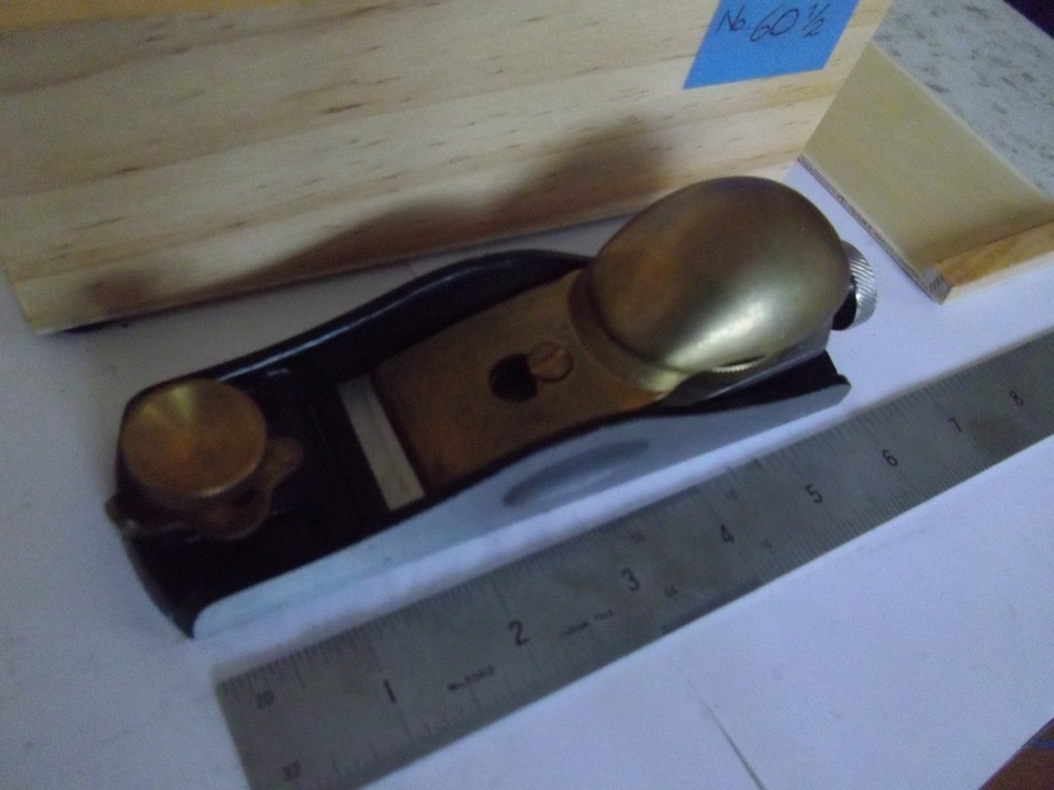 Nice Small Low Angle 60.5 Block Plane with Adjustable Mouth Woodworking ...