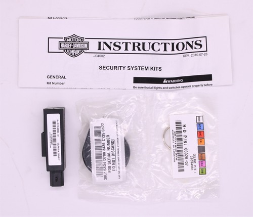 Harley-Davidson Security System Kit Part Number - 41000021 | eBay