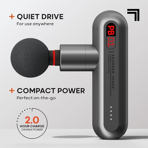 Sharper Image PP01 Compact Sport Power Percussion Massager for sale ...