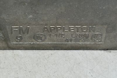 Appleton FM9 Unilet LR59 Type LR Conduit Body, 1-1/2'' | eBay
