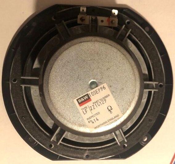 B&W DM602 S1 WOOFER SPEAKER DM603 DM604 BOWERS AND WILKINS B&W DM602 S1 WOOFER SPEAKER DM603 DM604 BOWERS AND WILKINS