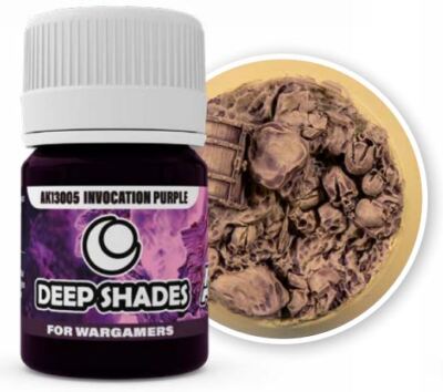 AK Interactive 13005 Deep Shades for Wargamers: Invocation Purple ...