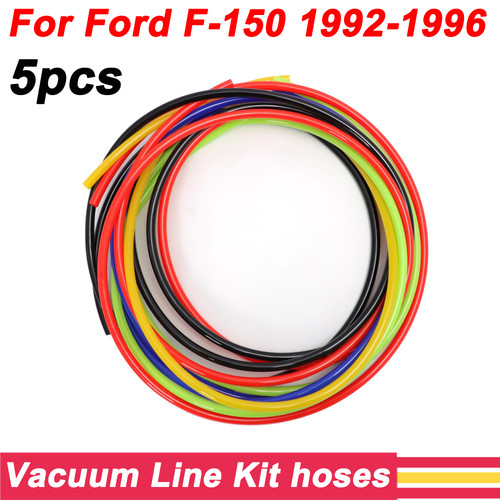 Vacuum Line Kit 5PCS hoses For Ford F150 1992-1996 5.0L 305W 5.8L 351W ...